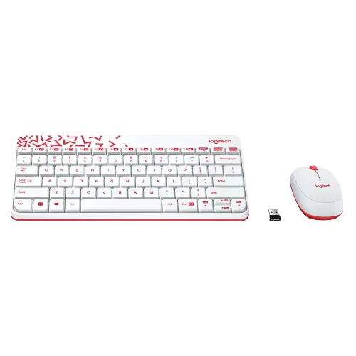 Logitech Mk240 Wireless Keyboard And Mouse Combo White In Bd